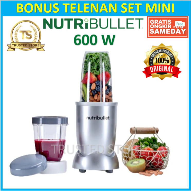Jual Nutribullet 600 W Silver Bullet Blender | Shopee Indonesia