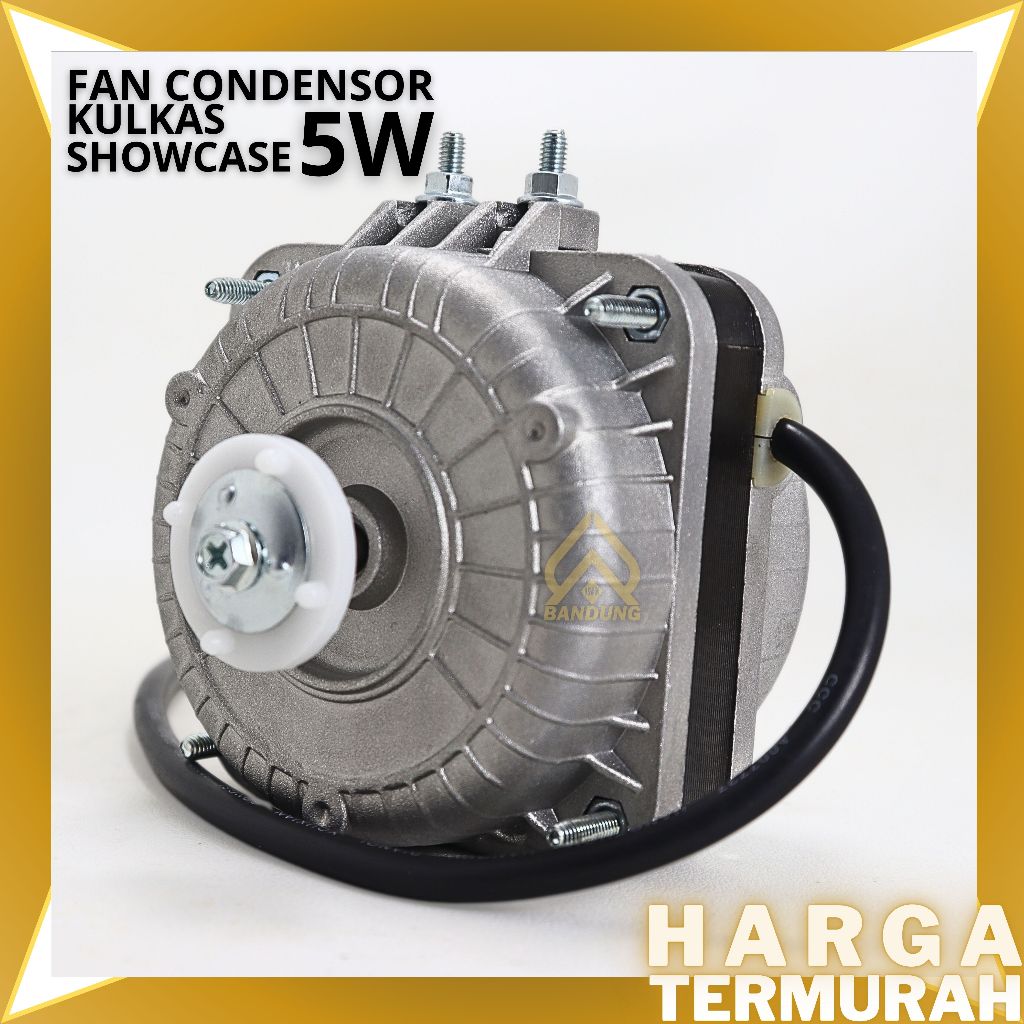 Jual FAN MOTOR CONDENSOR KULKAS 5 WATT SHOWCASE | DINAMO FAN KONDENSOR ...