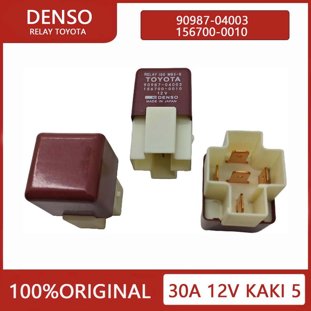 Jual RILEY RELAY AC KAKI 5 12V GREAT COROLLA TWINCAM STARLET SOLUNA ...