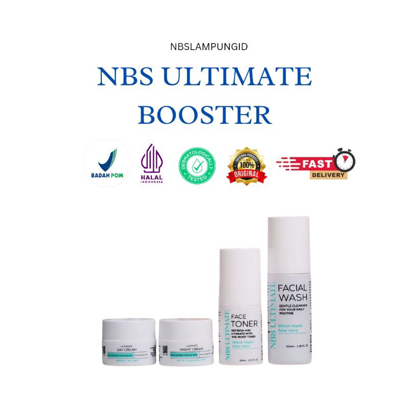 Jual Paket Wajah NBS Ultimate Booster | Shopee Indonesia