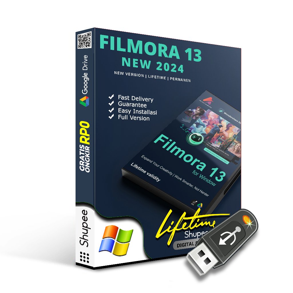 Jual Filmora 13 Portable Edition Program Pengeditan Video | Lifetime ...