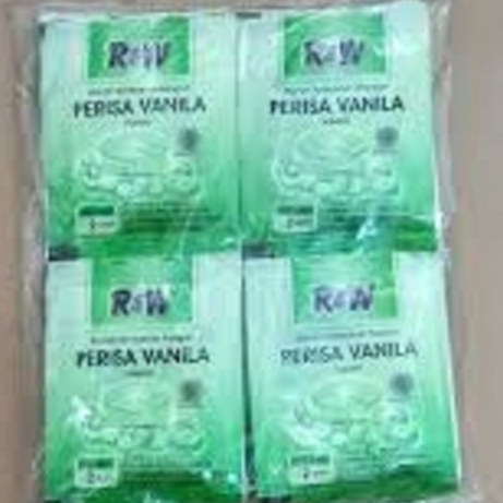 Jual Vanili Bubuk Perisa Vanila Sachet Rajawali R&W RW 1 Pak isi 20 Pcs ...