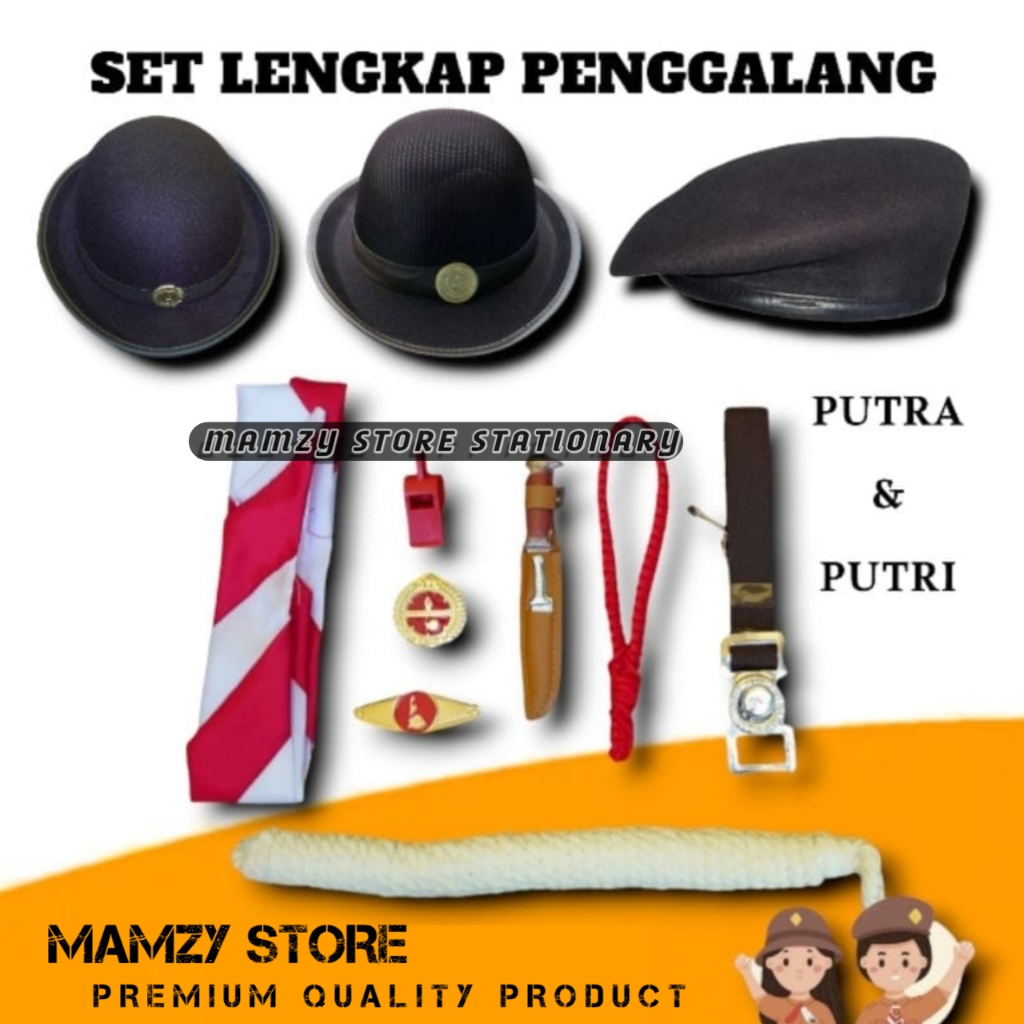 Jual Paket Hemat Perlengkapan Alat Baju Pramuka Penggalang SD SMP ...