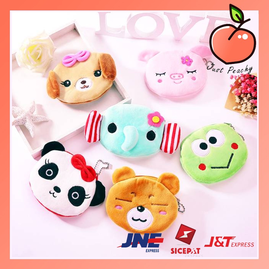 Jual Dompet karakter koin kartun souvenir boneka pouch uang receh ...