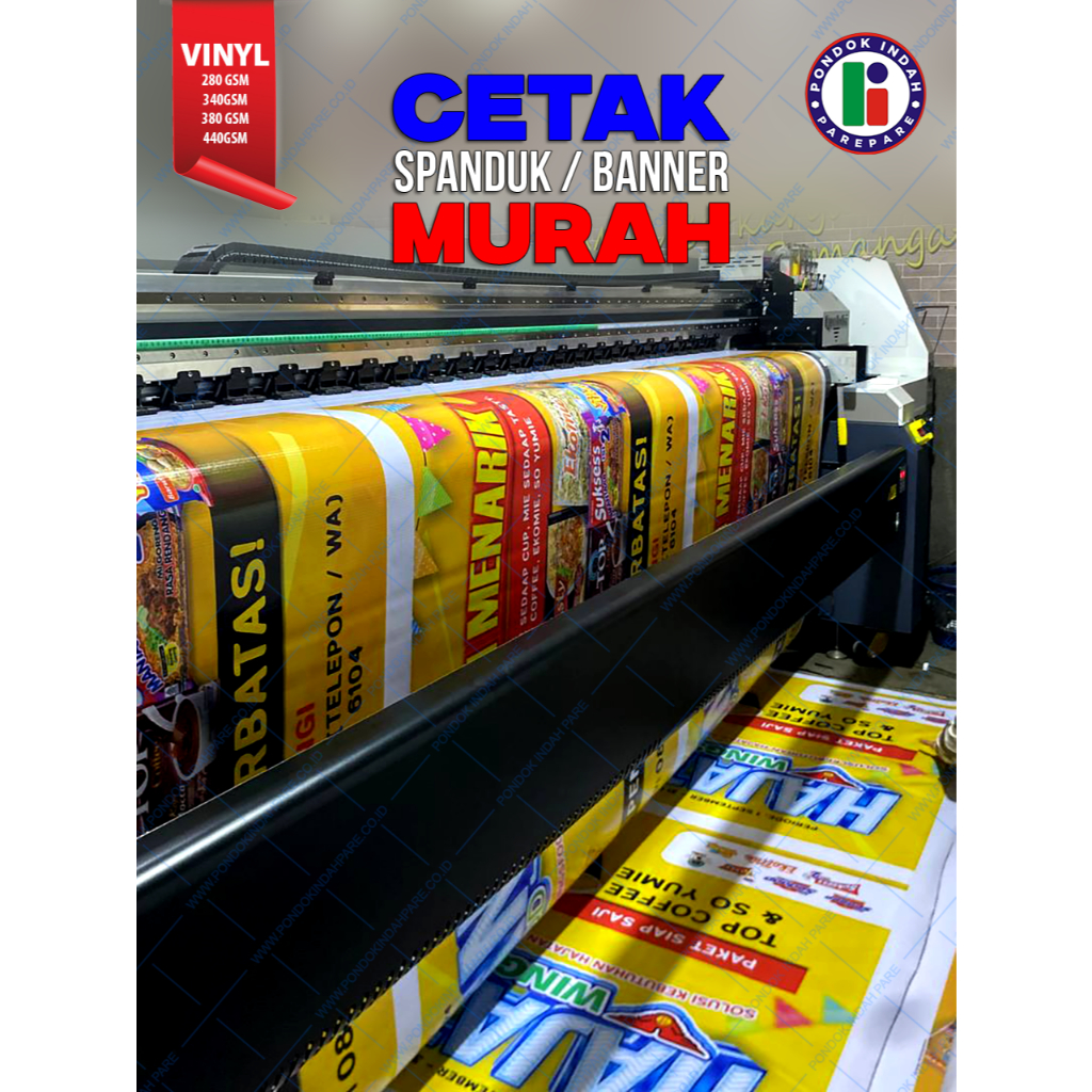 Jual Cetak spanduk dan banner vinyl 380GSM | Shopee Indonesia