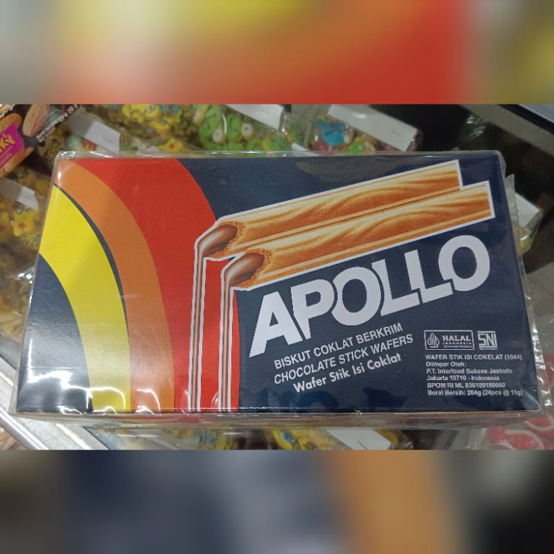 Jual Apollo wafer stick chocolate | Shopee Indonesia