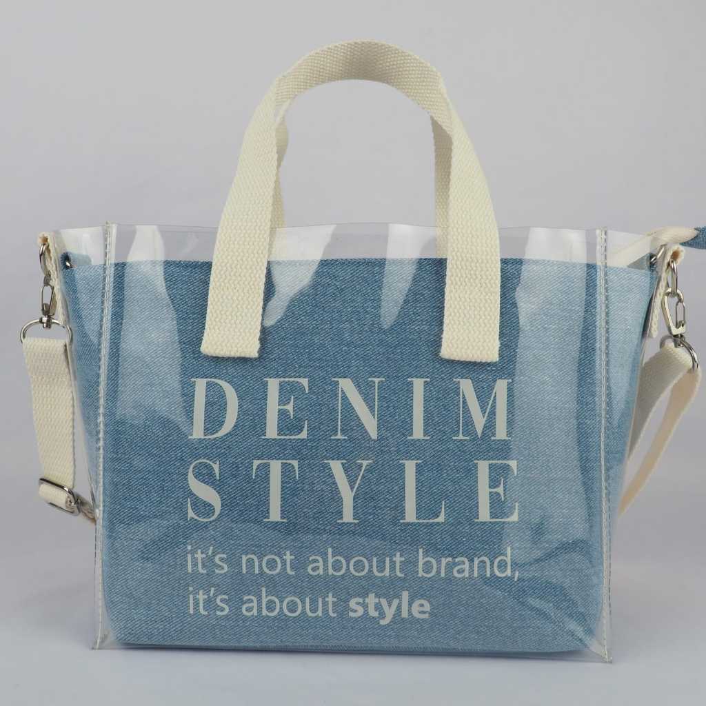 Jual Mecha Series Tas Selempang Totebag tas wanita tas denim style tas ...