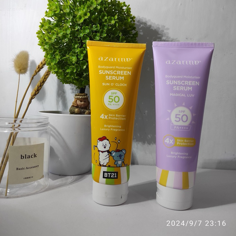 Jual AZARINE BODY GUARD SUNSCREEN SERUM SPF50 PA++++ WITH LUXURY ...