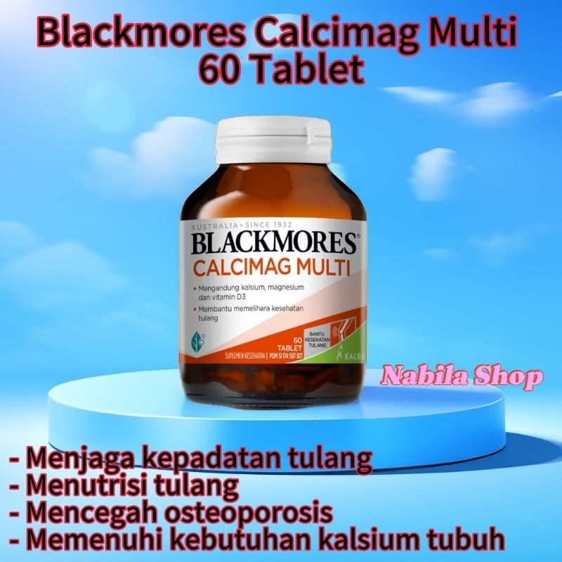 Jual BLACKMORES CALCIMAG MULTI 60 TABLET | Shopee Indonesia