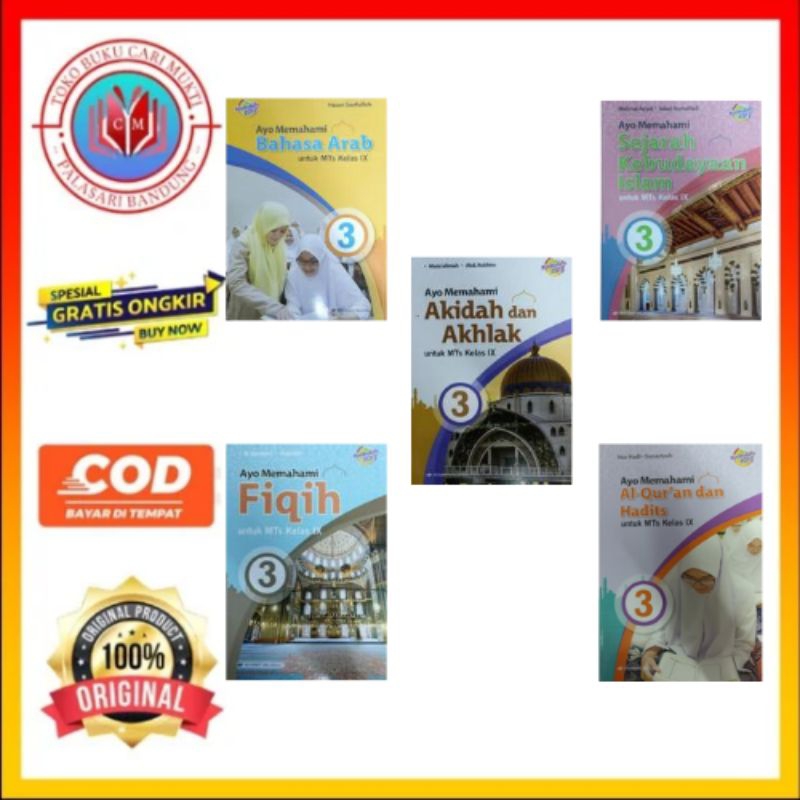 Jual BUKU AYO MEMAHAMI BAHASA ARAB , AL QURAN DAN HADIS , FIQIH , SEJARAH KEBUDAYAAN ISLAM ...