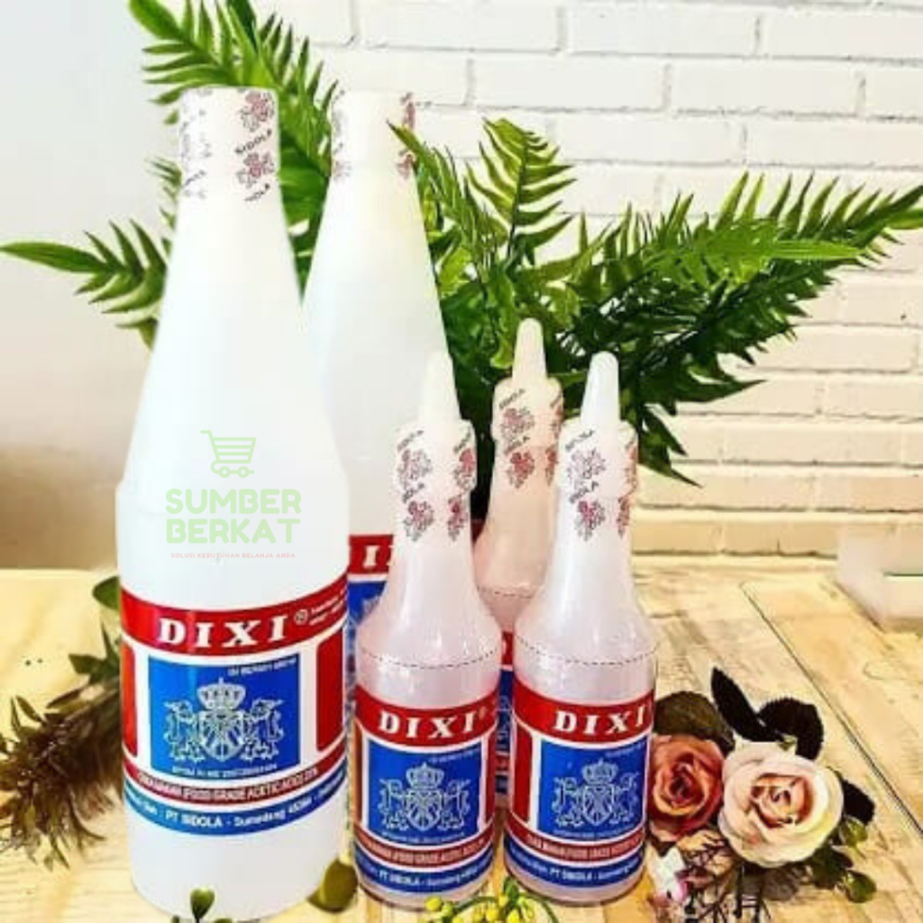 Jual DIXI CUKA BOTOL KECIL DAN BESAR 100-600 ml | Shopee Indonesia