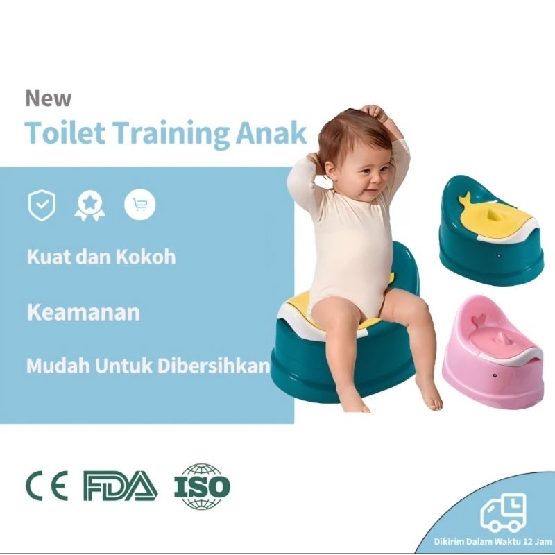 Jual Piss Pot Potty Training Anak Bayi - Toilet Training Anak - Pot ...