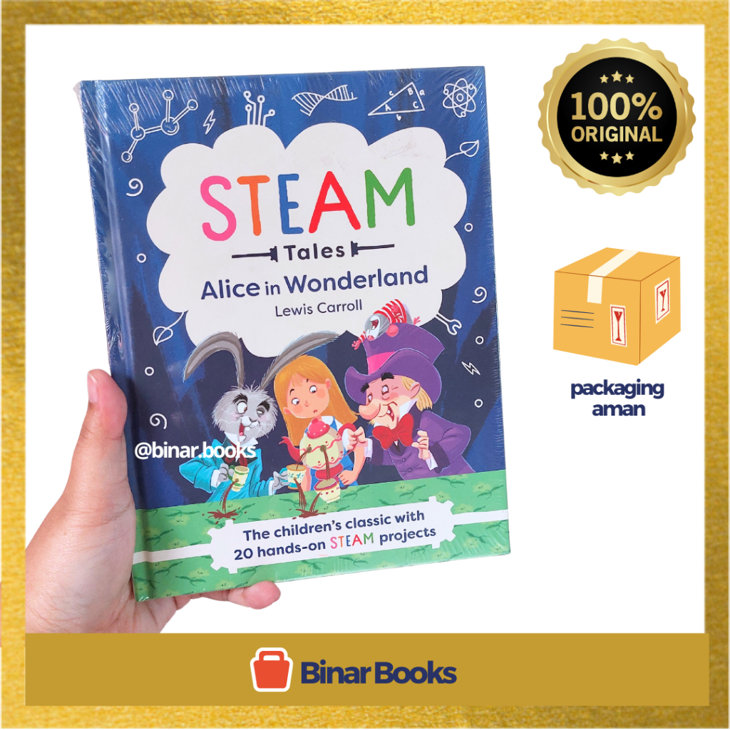 Jual Alice in Wonderland: The Children's Classic with 20 Hands-on STEAM ...
