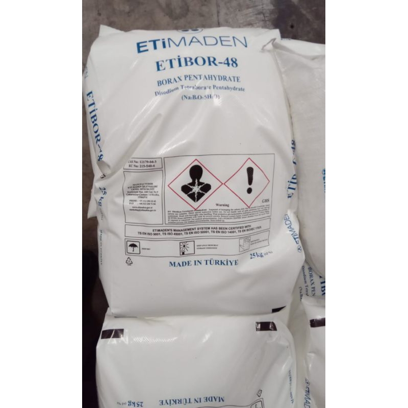 Jual pupuk borate atau boron borate Made in Turkey kemasan 10kg ...