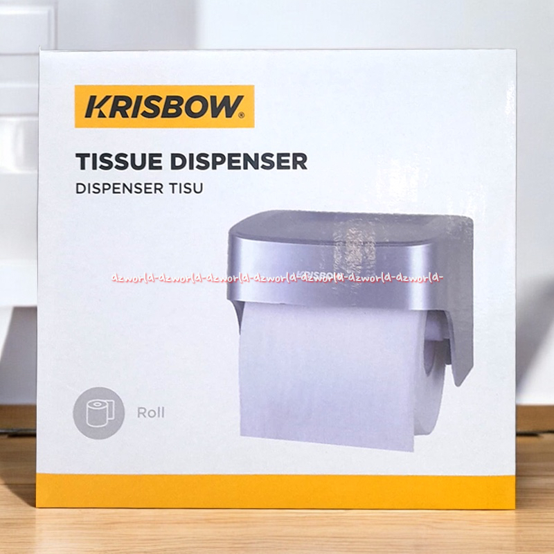 Jual Krisbow Toilet Tissue Dispenser Tempat Alat Roll Tissue WC Dis ...