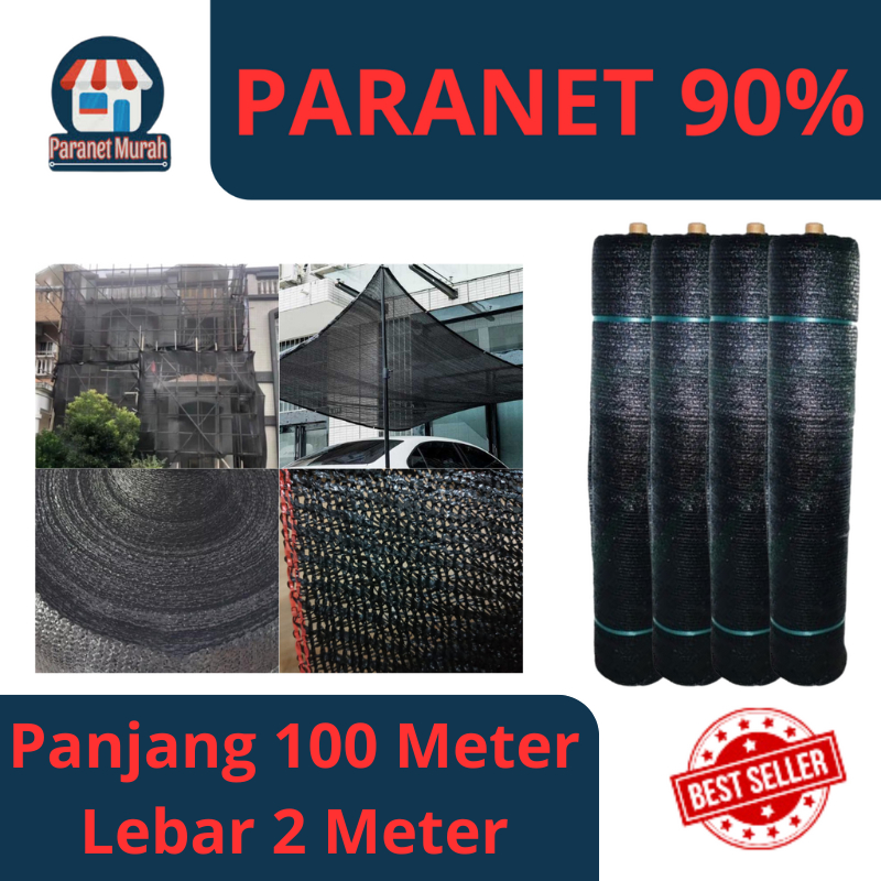 Jual PARANET 90% Roll | PANJANG 100 METER X LEBAR 2 METER | PENEDUH ...