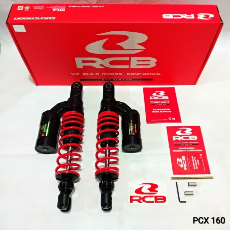 Jual Shock RCB Flow S PCX 160 PCX160 365 mm Racing Boy | Shopee Indonesia