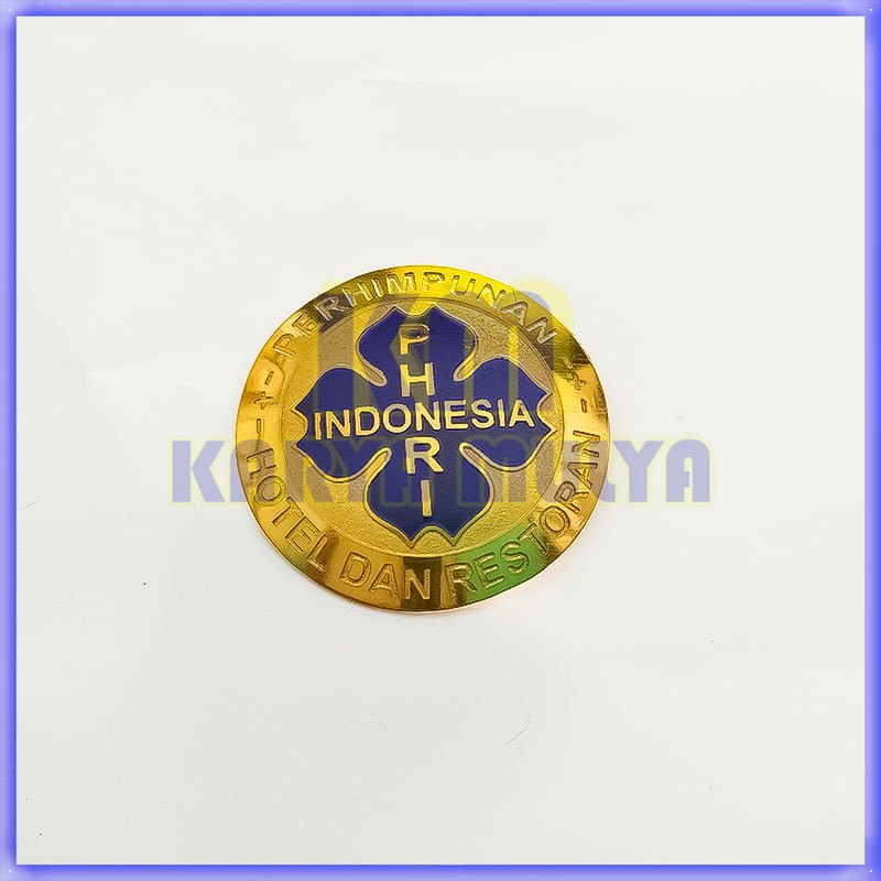 Jual Pin Logo PHRI Perhimpunan Hotel Dan Restorant Indonesia Pin PHRI ...