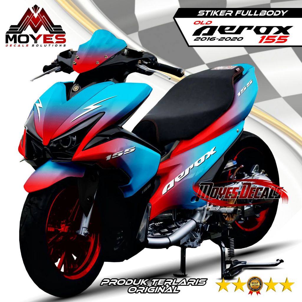 Jual Decal Motor Aerox Old - Stiker Motor Aerox Old Fullbody Premium ...