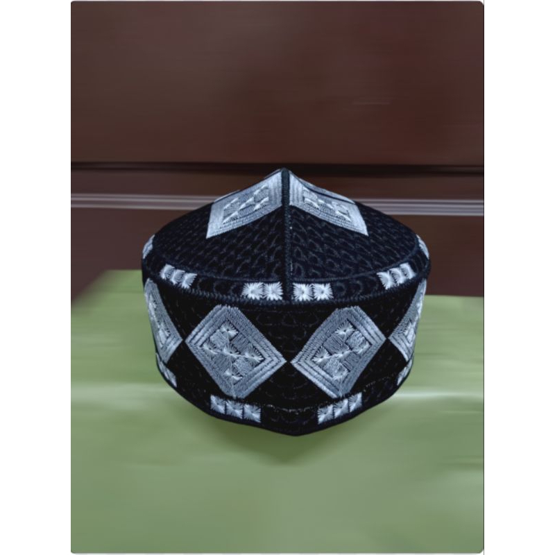 Jual peci kopyah pakistan full bordir peci santri dan peci yang elegant ...