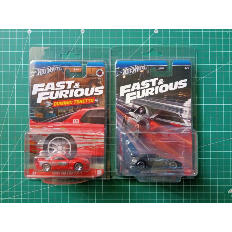 Jual PROMO SALE 2 PCS HOTWHEELS MAZDA RX7 FAST FURIOUS SERIES DOMINIC ...