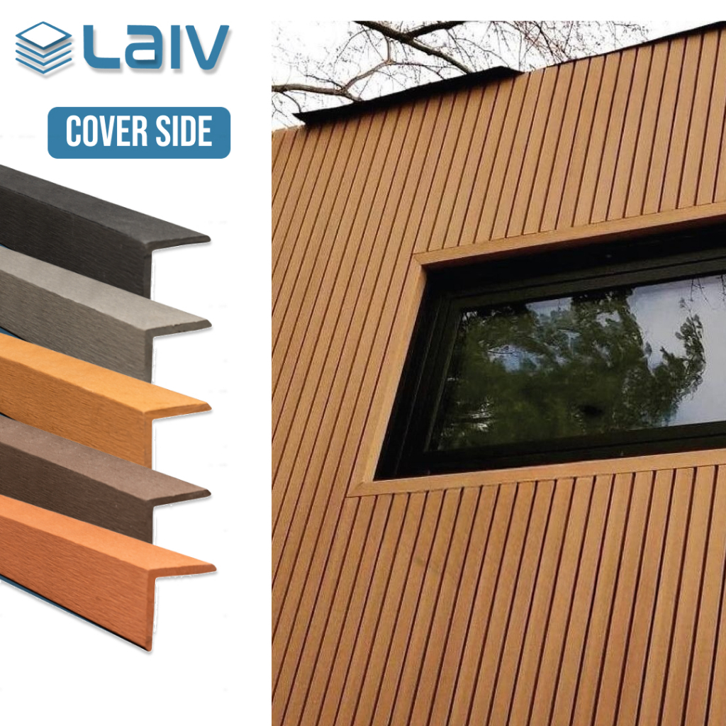 Jual LAIV Side Cover WPC Decking Outdoor L Norsing WPC Lis Siku L ...