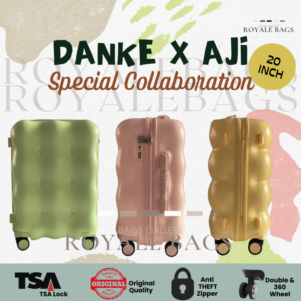 Jual Danke x Aji Pillow / Cotton Series Tas Koper 20 inch Original ...