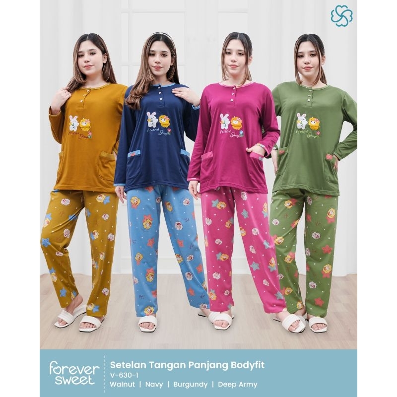 Jual FOREVER - SETELAN LENGAN PANJANG BODYFIT (PP) | Shopee Indonesia