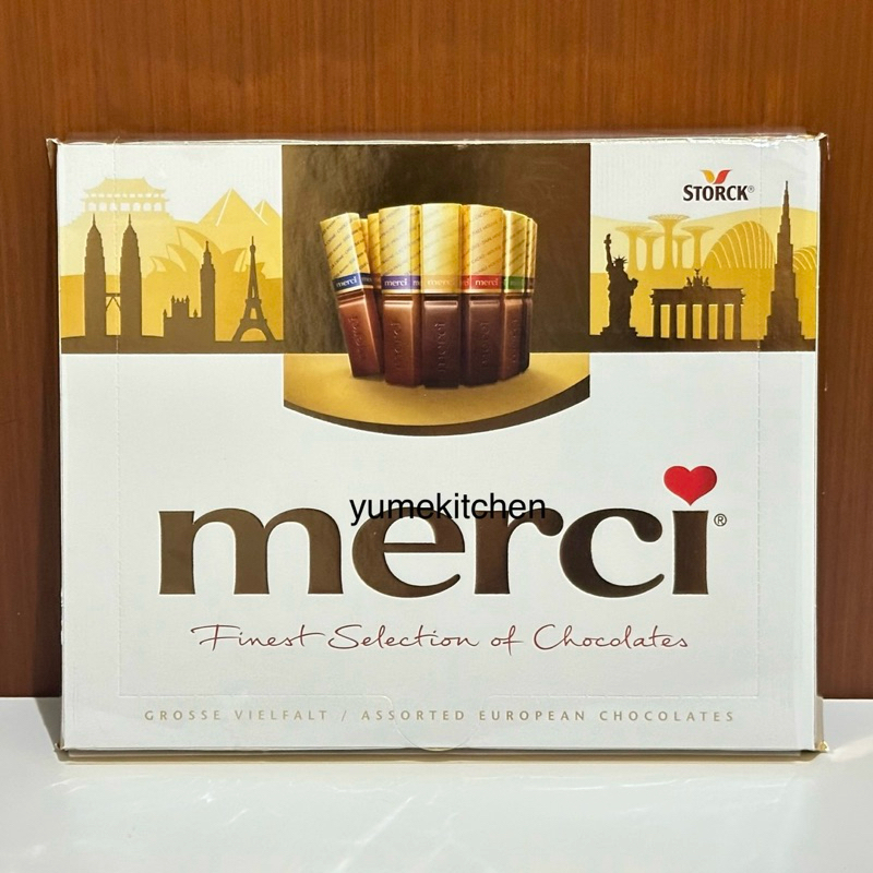 Jual Storck Merci Assorted European Chocolates 250 g - 8 Varieties of ...