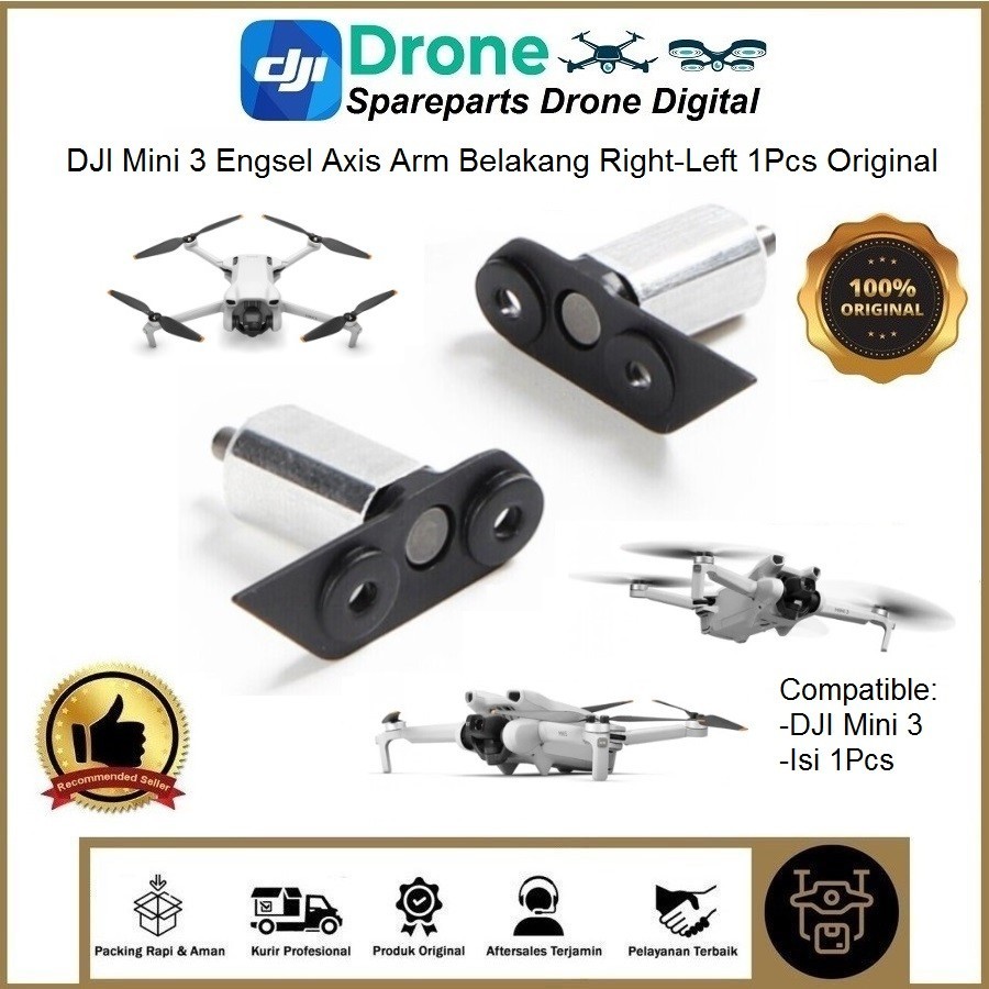 Jual DJI Mini 3 Engsel Belakang Right-Left Arm Axis Shaft Original Mini ...