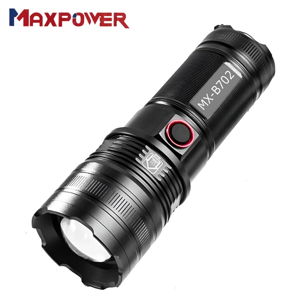 Jual Senter Zoom In Out B70 2000 Lumens Flashlight LED Laser Super wick ...