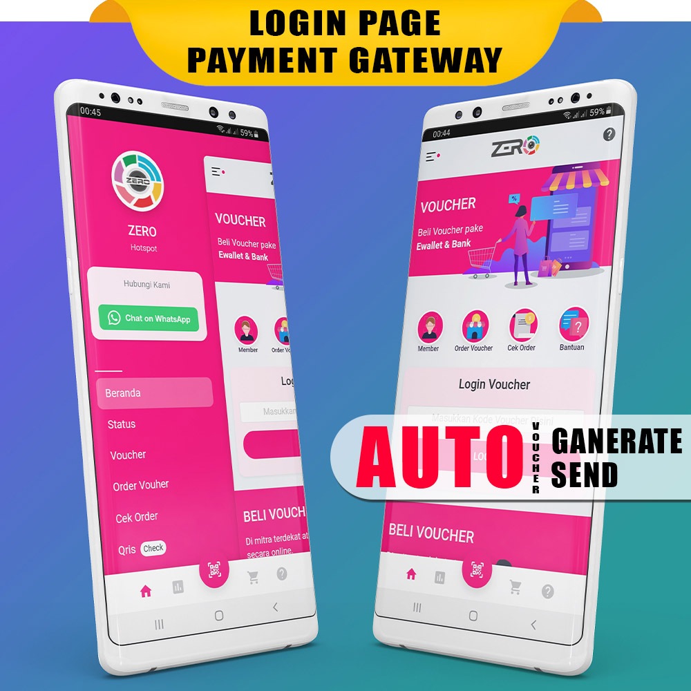 Jual Login Page Hotspot Mikrotik Support Payment Gateway [V1] | Shopee ...