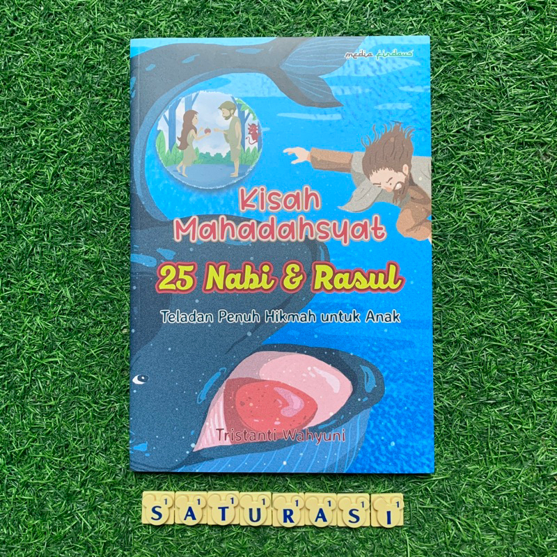 Jual (Saturasi New) Kisah Mahadasyat 25 Nabi dan Rasul - Buku Cerita Islami Anak | Shopee Indonesia