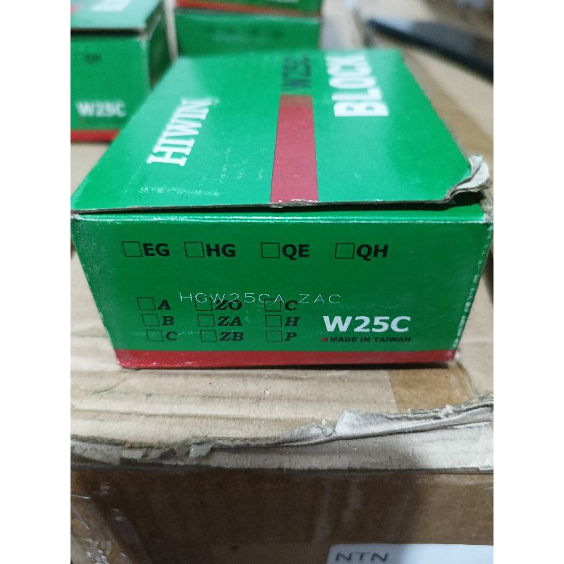 Jual HGW25C / HGW25CA ZAC HIWIN Linear Guidway Block Bearing ( W25C ...