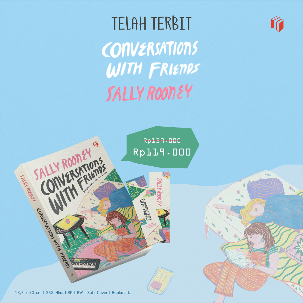 Jual Buku Conversations With Friends - Sally Rooney | Shira Media ...