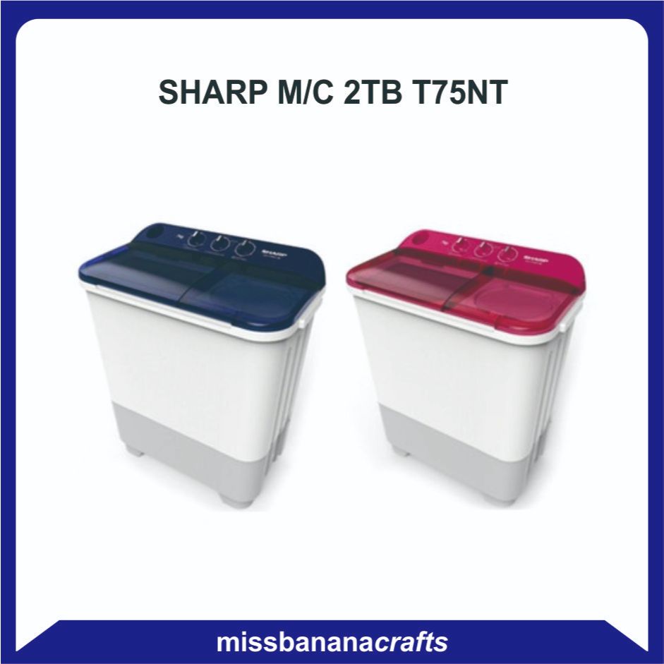Jual MESIN CUCI SHARP 2 TABUNG 65NT 75NT 85NT 95NT GARANSI RESMI ...