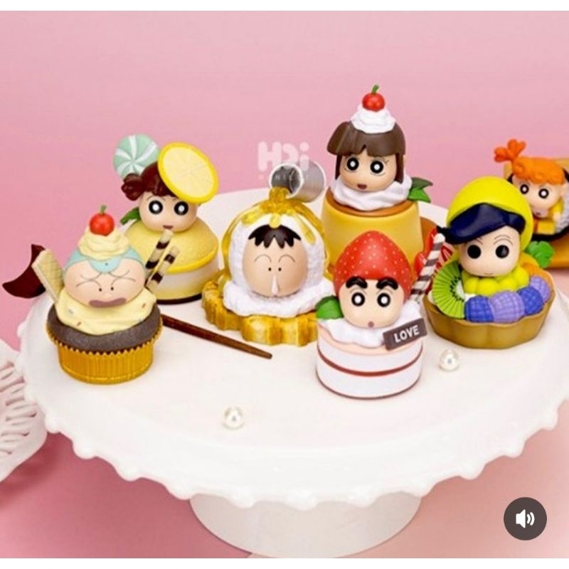 Jual ACTION FIGURE SHINCHAN DESSERT ADDICT MAZAO BOO KAZAO NENE CRAYON ...