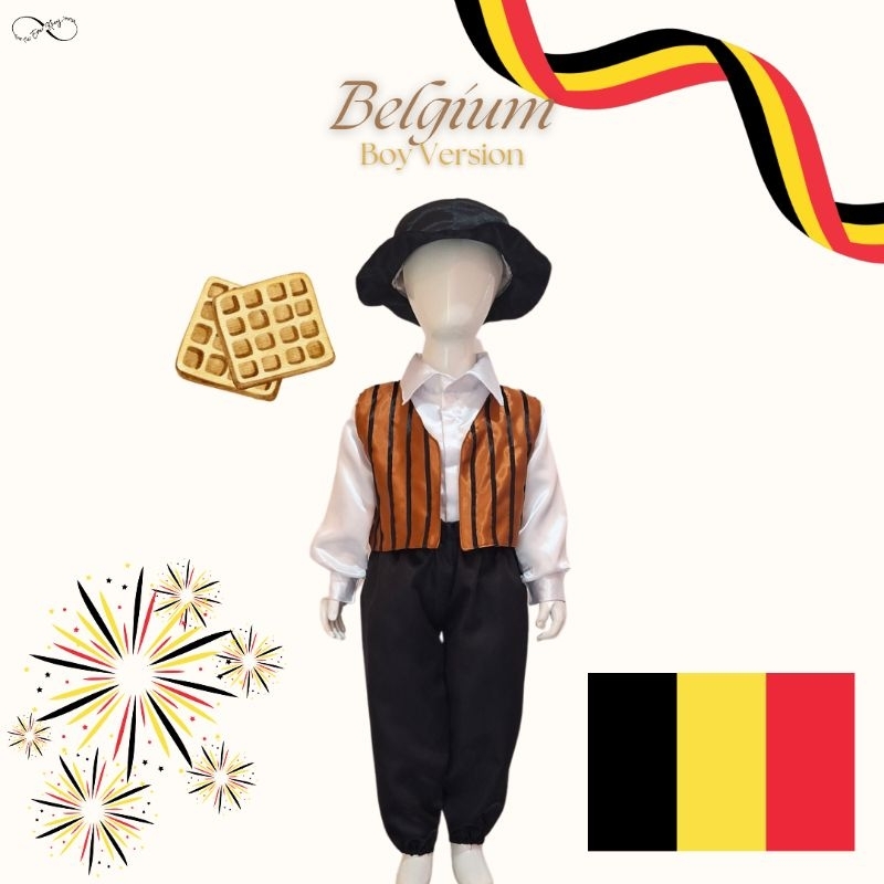 Jual Kostum Pakaian Belgia untuk Anak Laki-laki dan Dewasa | Belgium ...