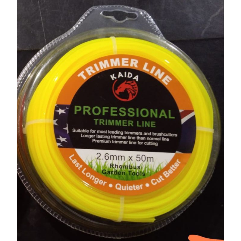 Jual Tali Senar Potong Rumput / Trimmer Line Nylon Cutter 2,6mm X ...