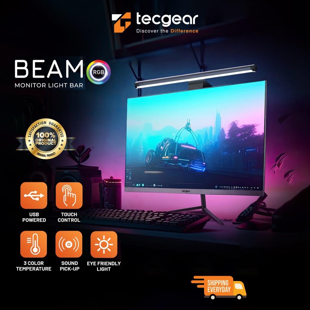 Jual RGB Hanging Lamp Screen Modern Lampu Layar LED Monitor Komputer ...