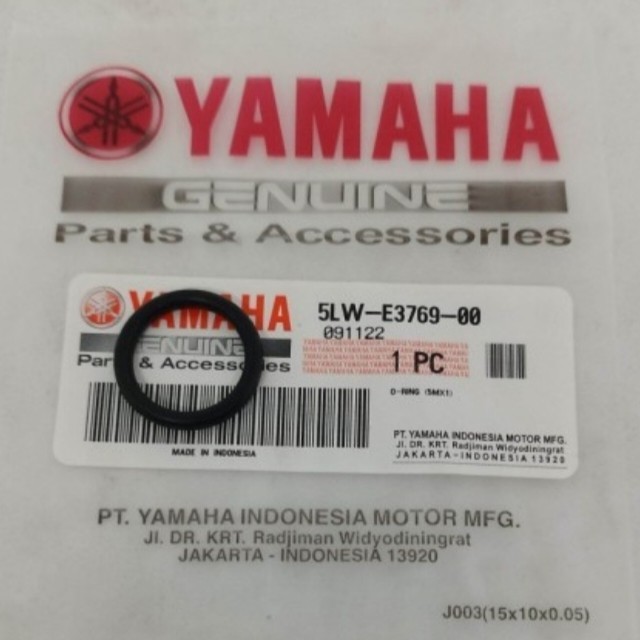 Jual Karet/ Oring Tutup Oli Atas Yamaha Nouvo, Mio, Soul GT, Fino, XRide, Lexi, Aerox, Nmax ...