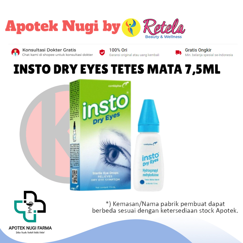 Jual INSTO DRY EYES TETES MATA 7,5ML | Shopee Indonesia
