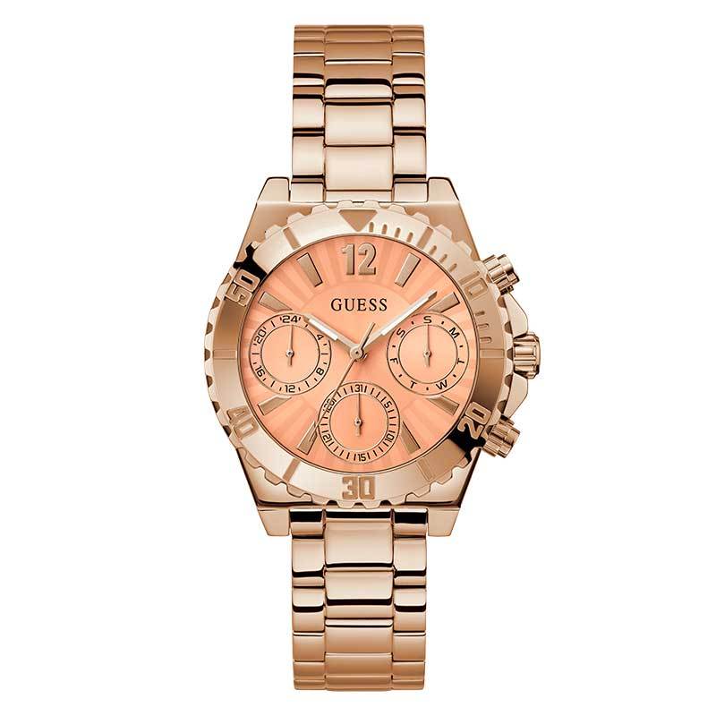 Jual GUESS Ladies Watch PHOEBE Rose Gold Tone - GW0696L3 | Shopee Indonesia