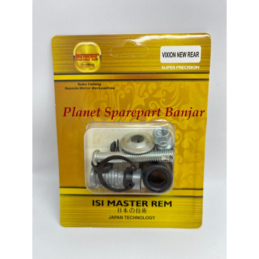 Jual Master Rem Kit / Seal Master Rem Yamaha Vixion New Rear NGY Gold ...