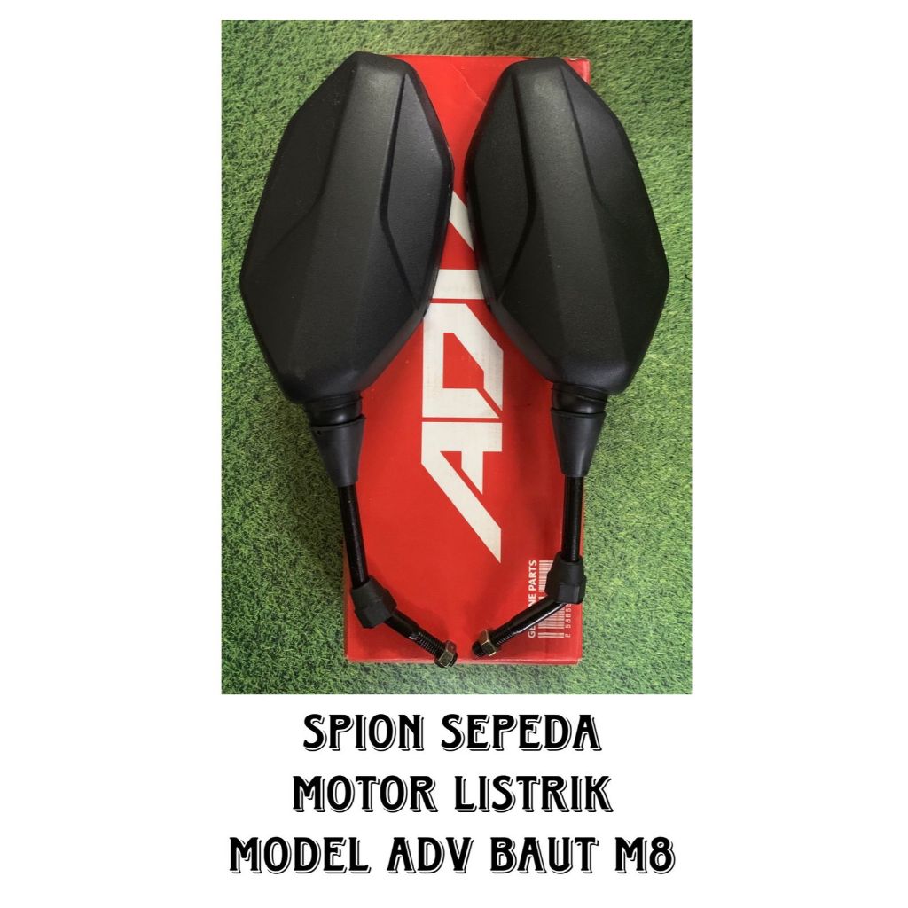 Jual spion sepeda motor listrik model ADV baut M8 | Shopee Indonesia