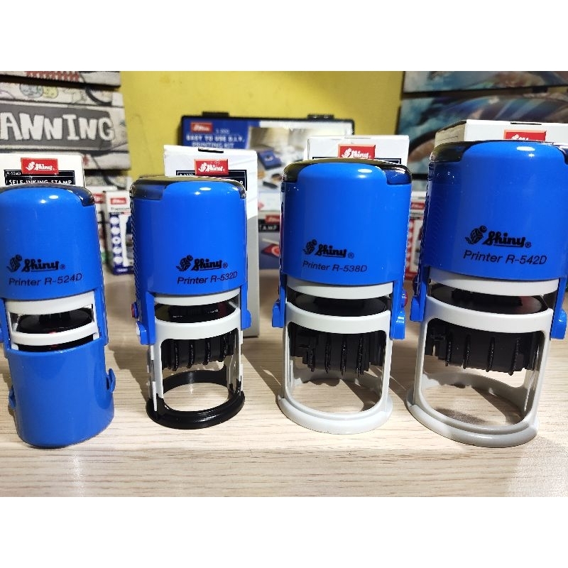Jual Stempel Shiny Tanggal Bulat R524d, R532d,R538d dan R542d, R552d ...