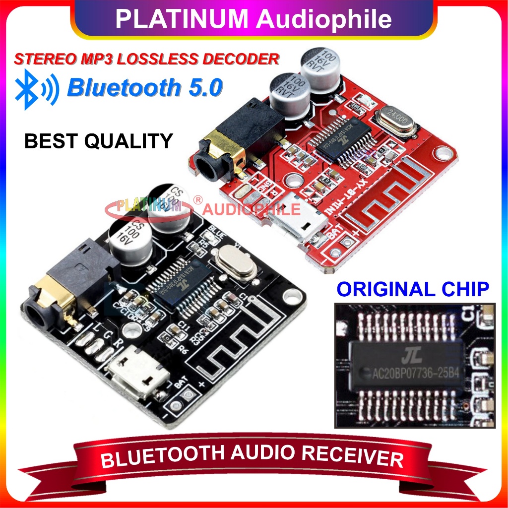 Jual Bluetooth 5.0 Audio Recevier Modul Stereo Bluetooth MP3 Lossless ...