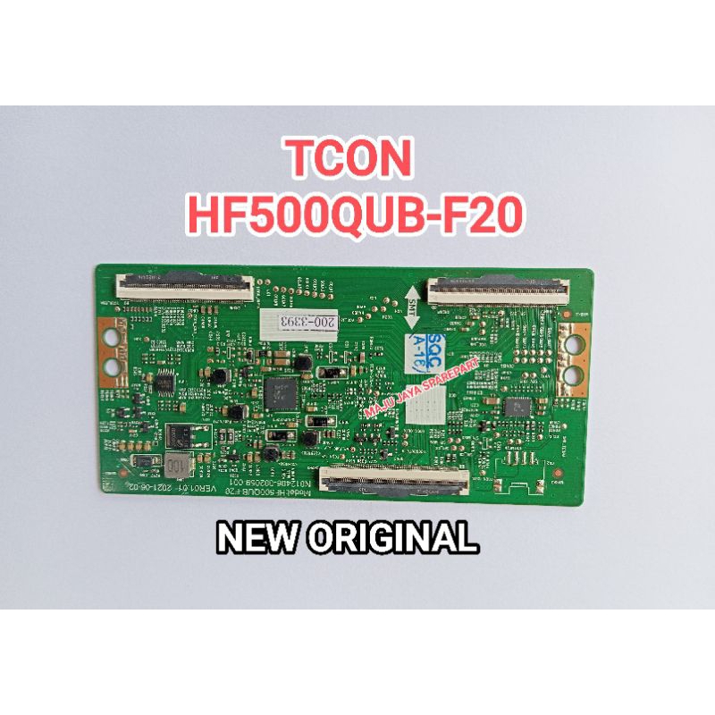 Jual TCON T CON TICON TIKON LED TV COOCAA 50y72 HV500QUB-F20 | Shopee ...