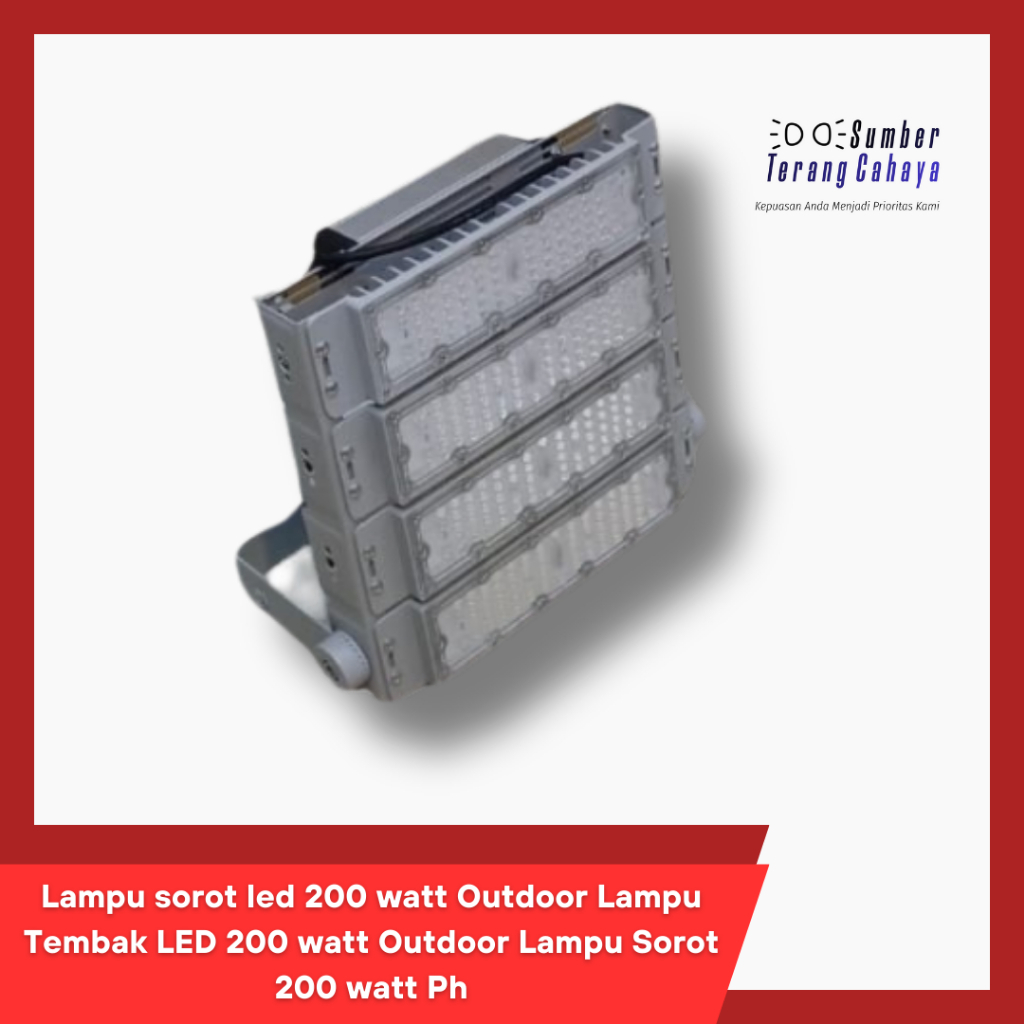 Jual Lampu sorot led 200 watt Outdoor Lampu Tembak LED 200 watt Outdoor Lampu Sorot 200 watt Ph ...
