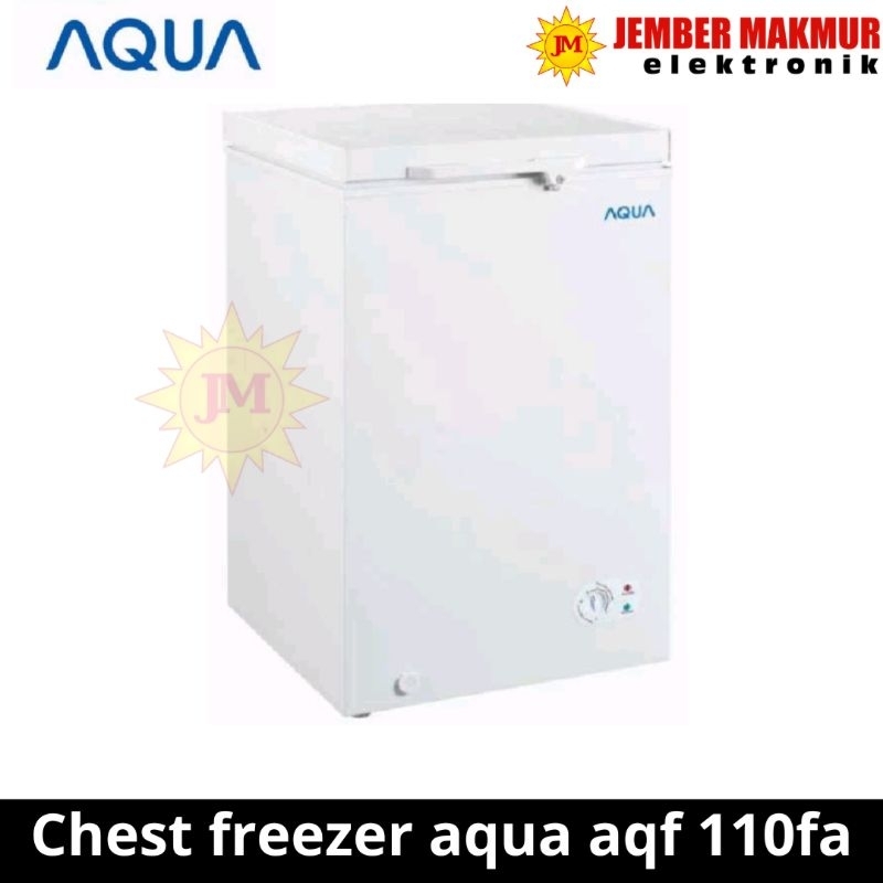 Jual AQUA CHEST FREEZER AQUA AQF110FA AQUA | Shopee Indonesia